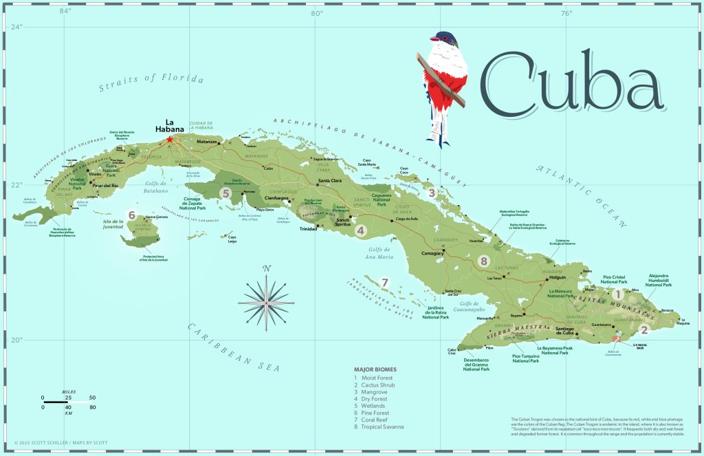 Maps by ScottParks of Cuba - Maps by Scott